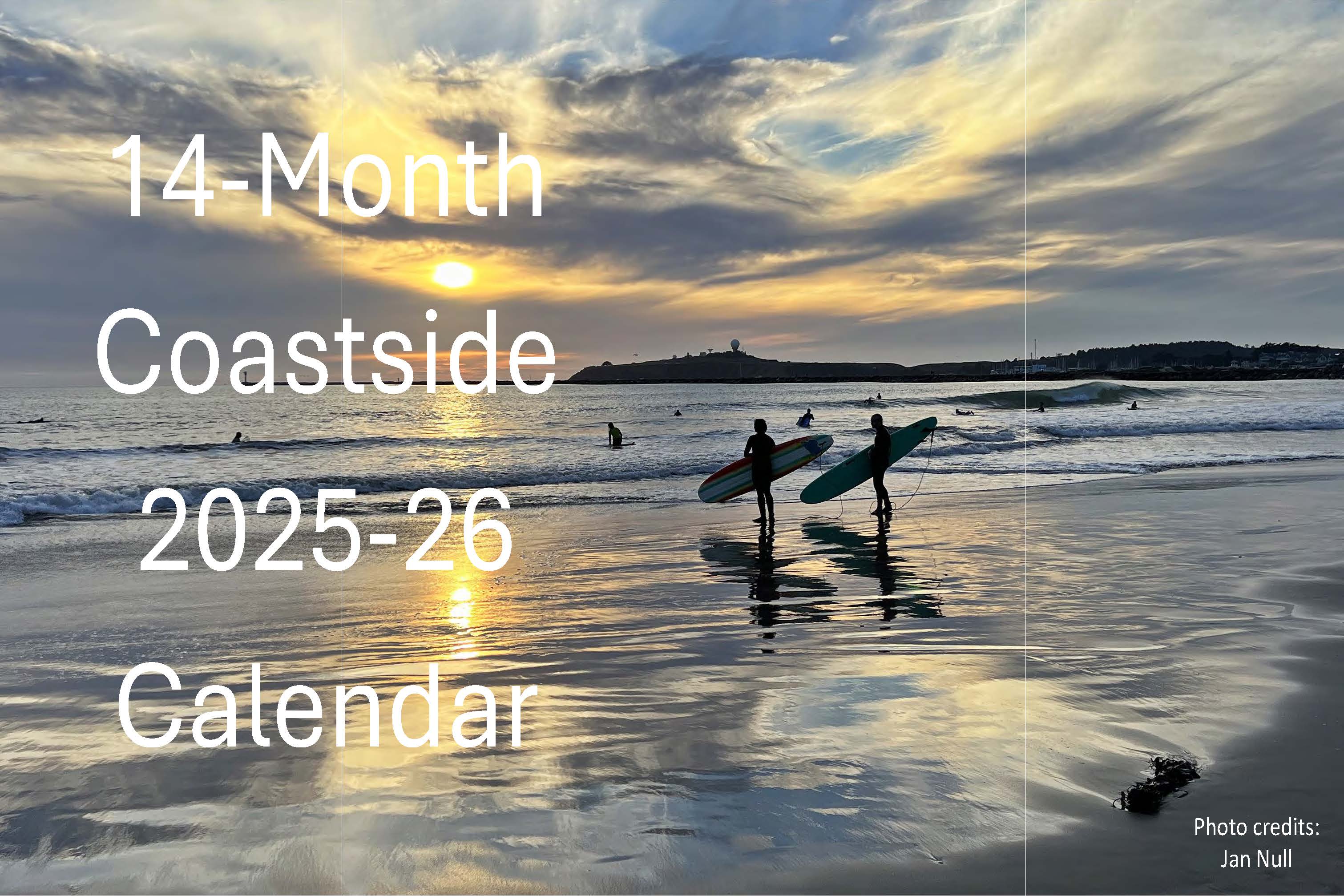Coastside and Pigeon Point Calendars